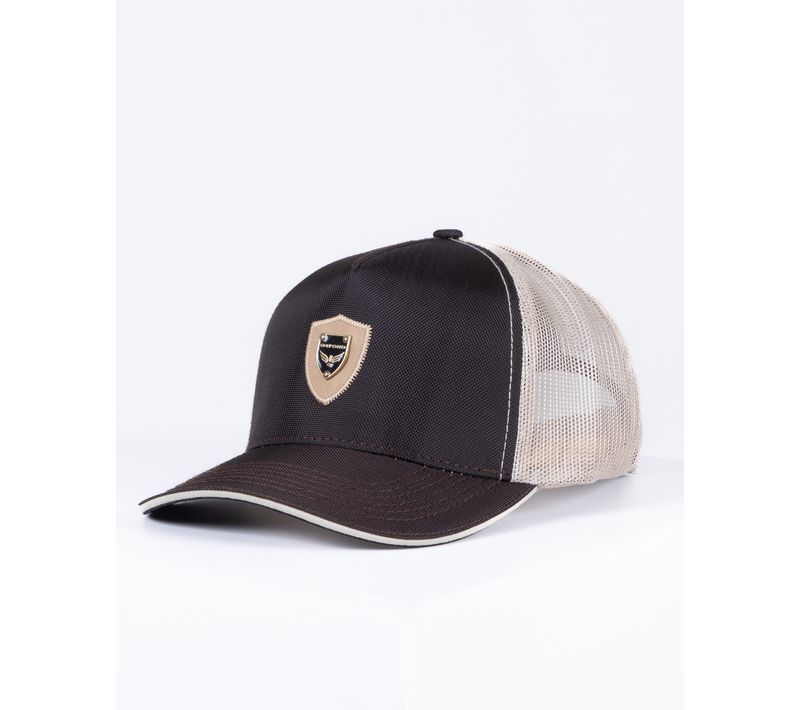 Gorra cafe-ivory para hombre - oxfordjeans