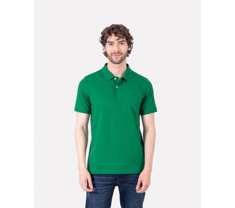 Polo verde para hombre - oxfordjeans